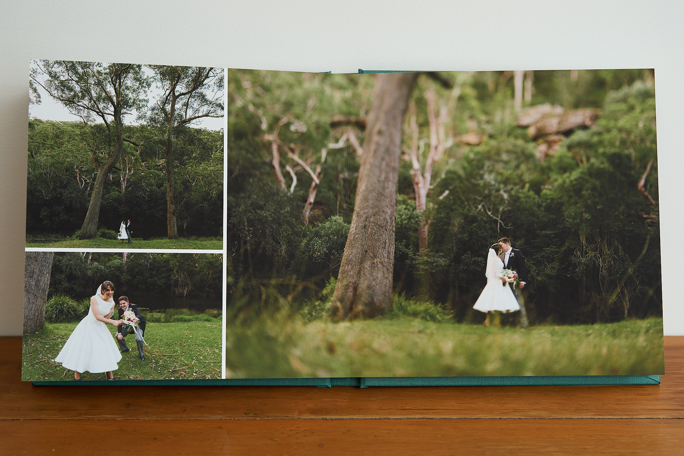10x10 Pistachio Ice Cream Album with Rose Gold Deboss | visionart