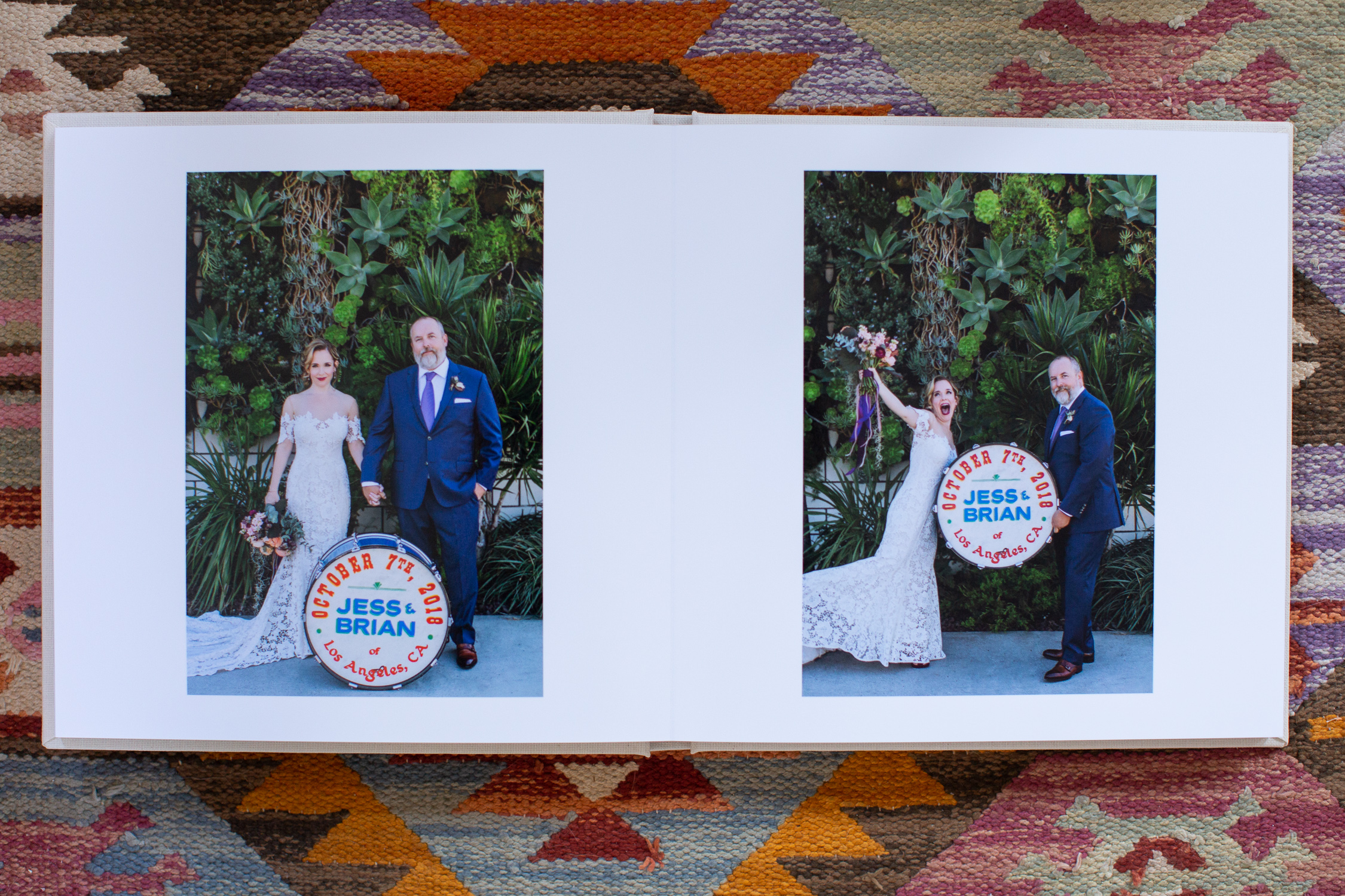 Vanilla Bean cover with Copper Debossing, Custom cover design | visionart