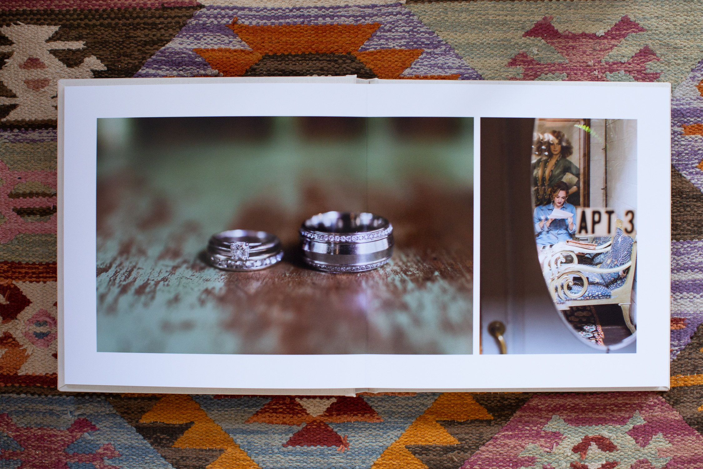 Vanilla Bean cover with Copper Debossing, Custom cover design | visionart