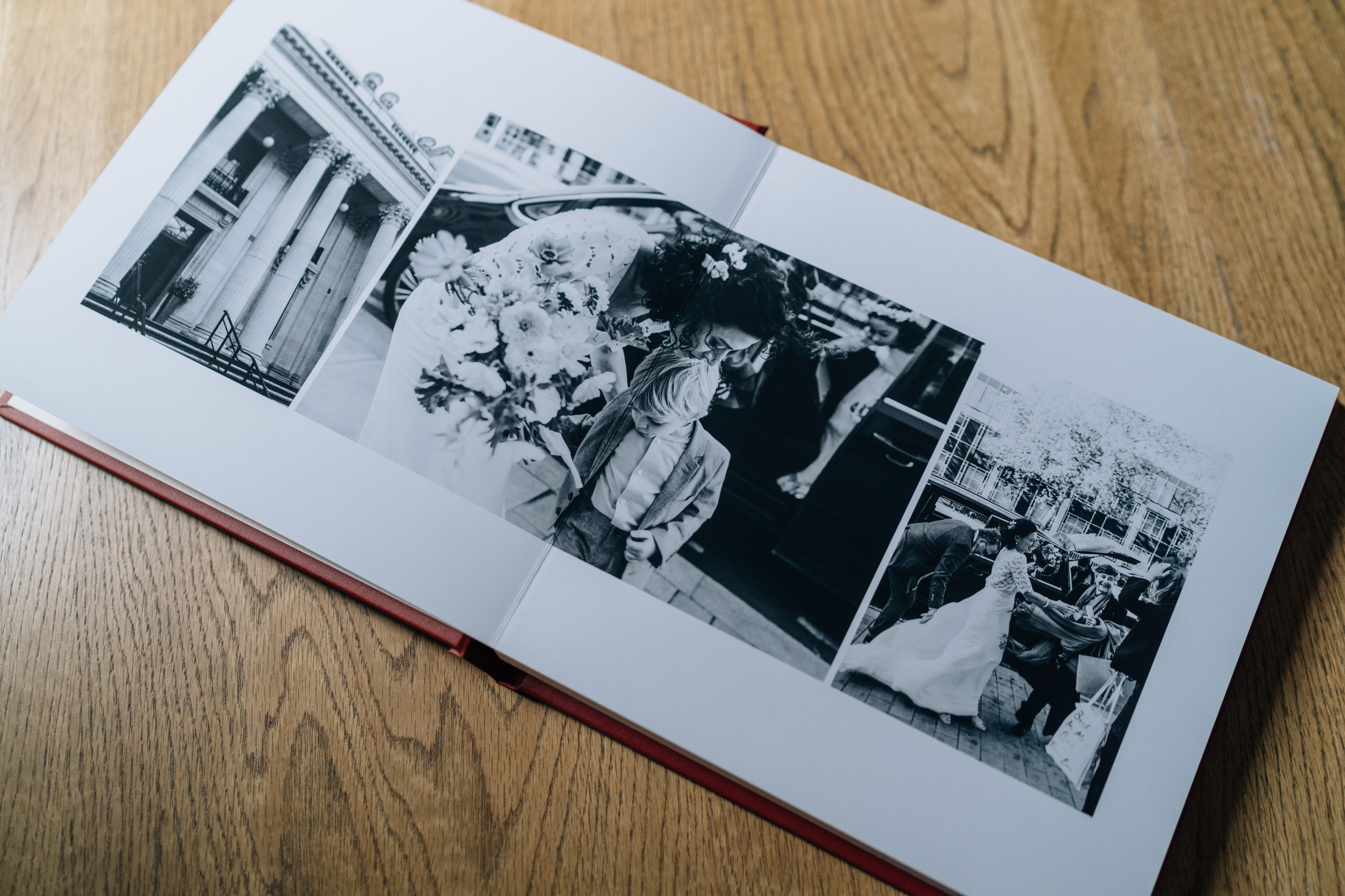 Red Velvet Cake Coated book cloth with Gold deboss | visionart