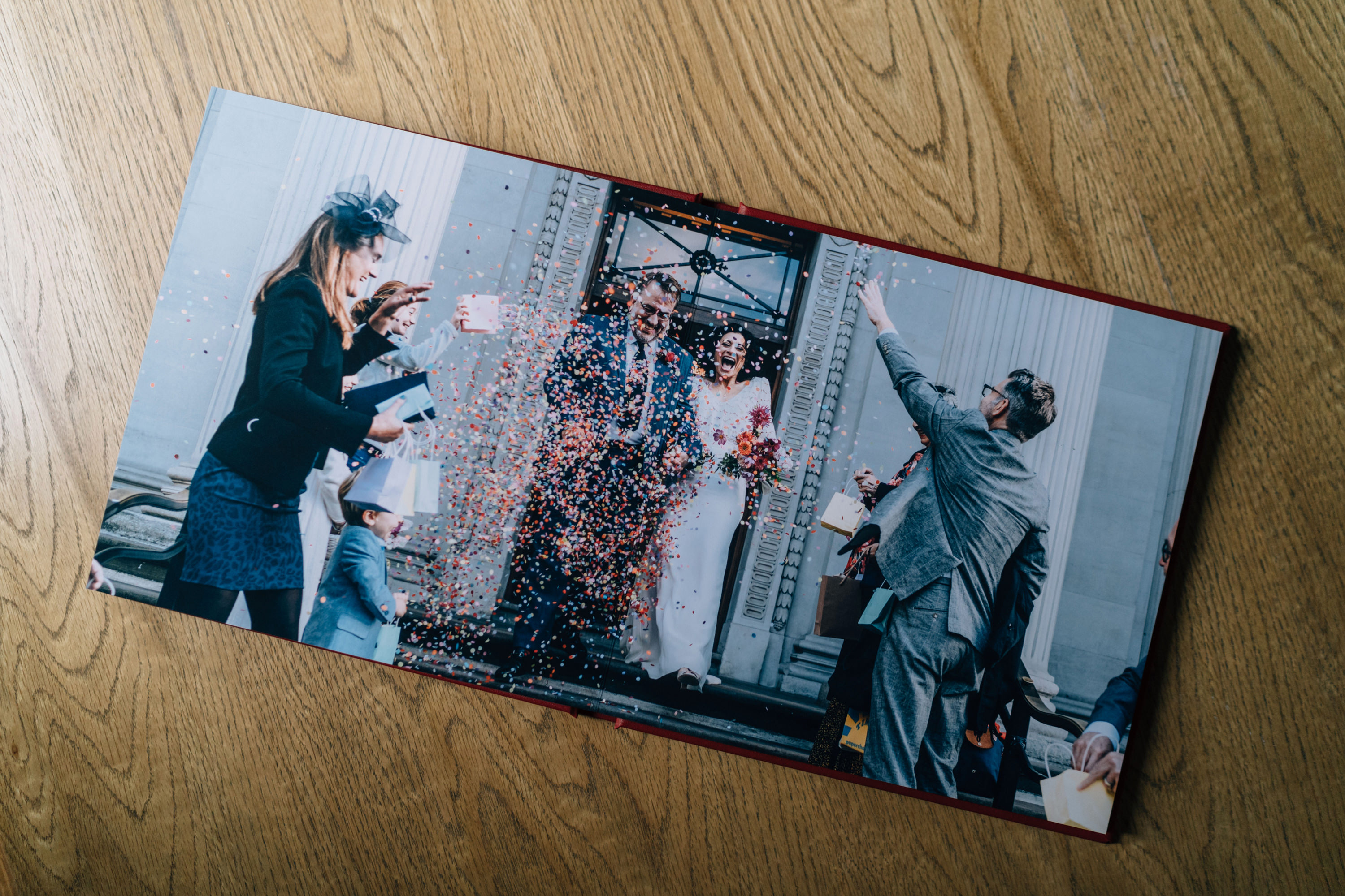 Red Velvet Cake Coated book cloth with Gold deboss | visionart