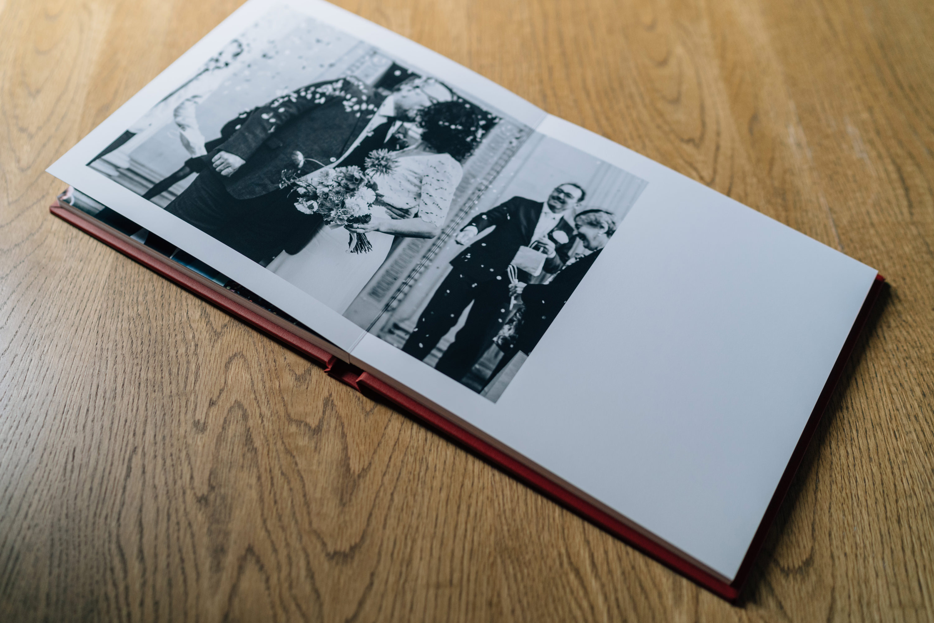 Red Velvet Cake Coated book cloth with Gold deboss | visionart