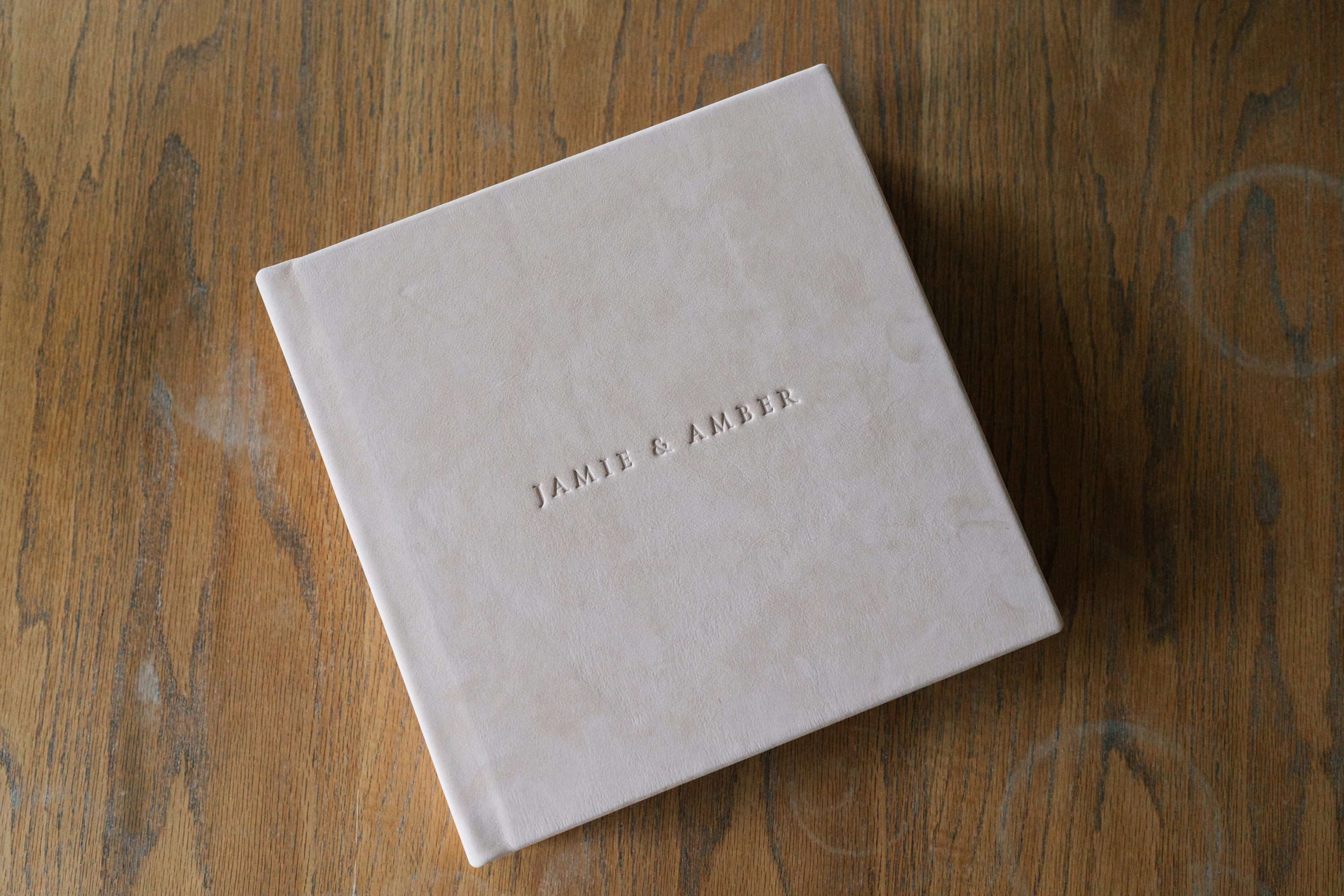 Rose Nubuck Leather with blind deboss | visionart