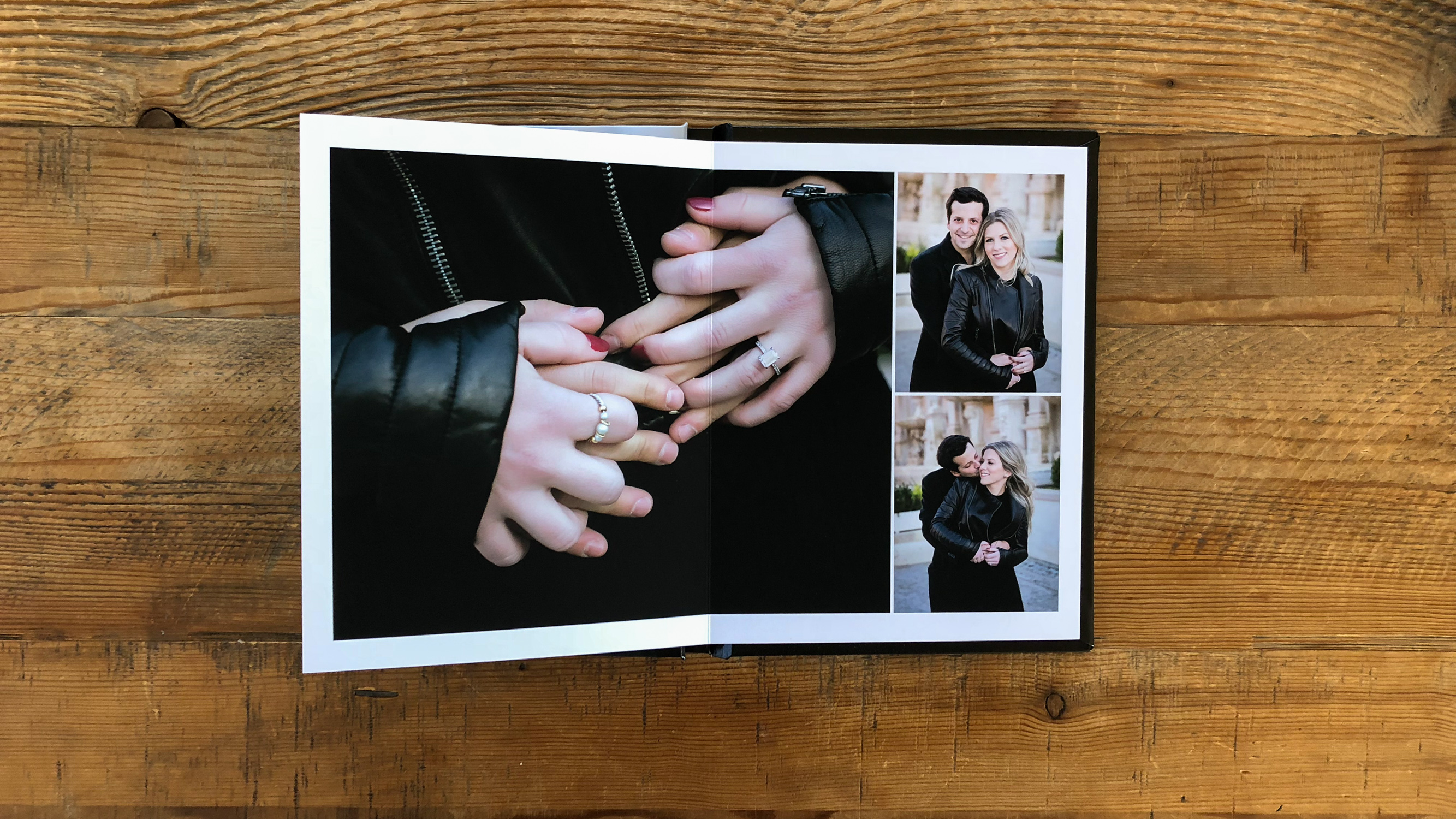 6x8 Photo Cover Engagement Book | visionart