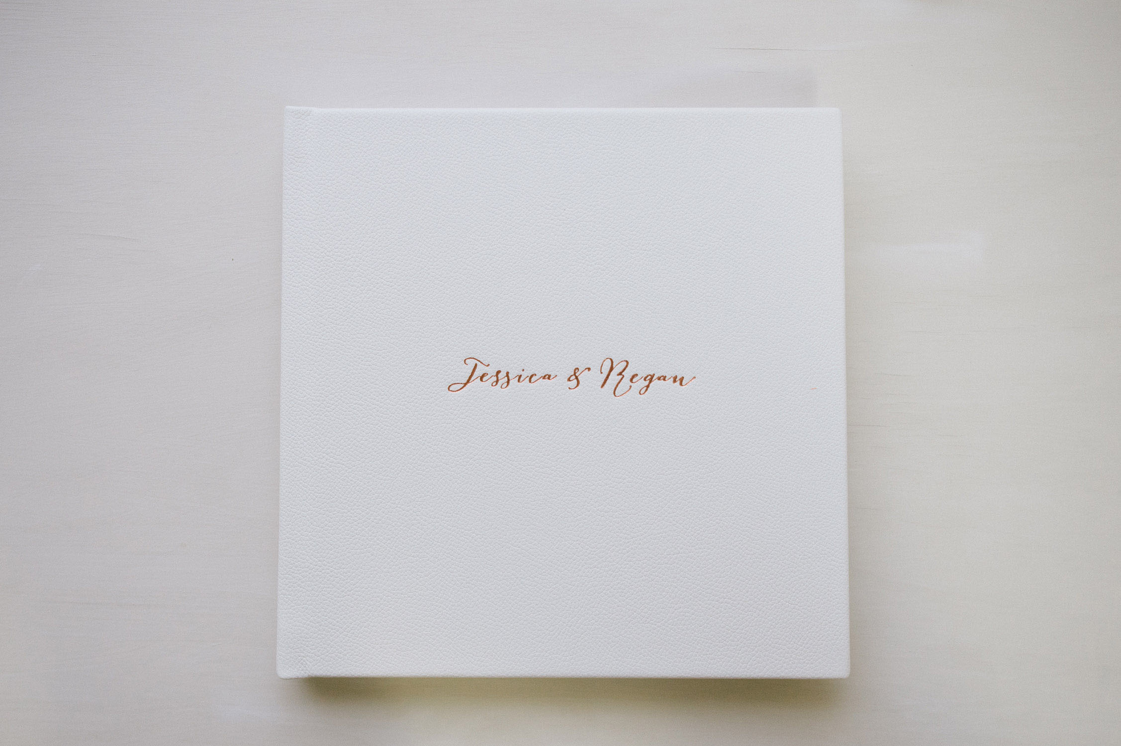 10"x10" Toasted Marshmallow with Gold Emboss Family Album | visionart