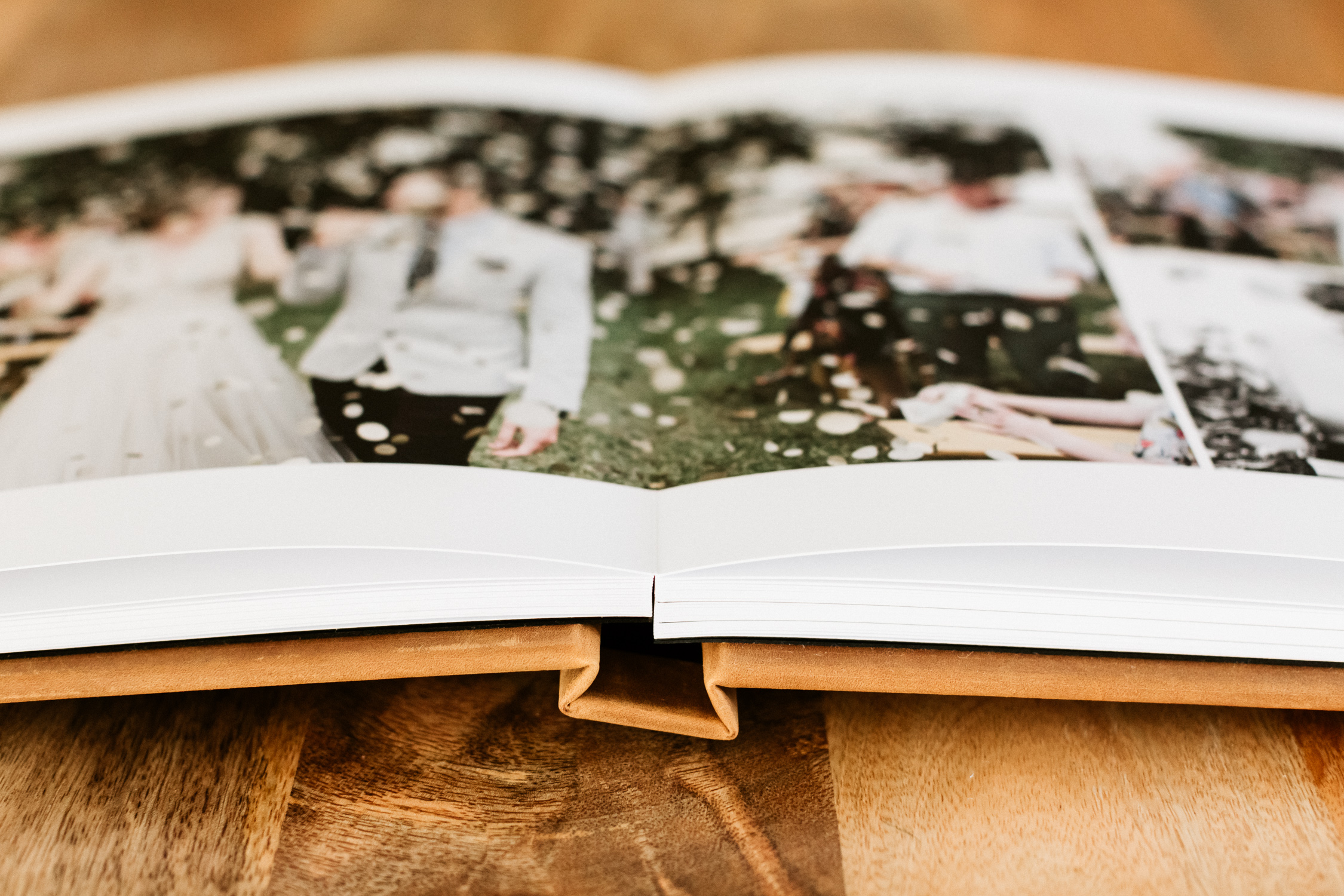 12x12 American Honey Leather Album with Blind Embossing | visionart