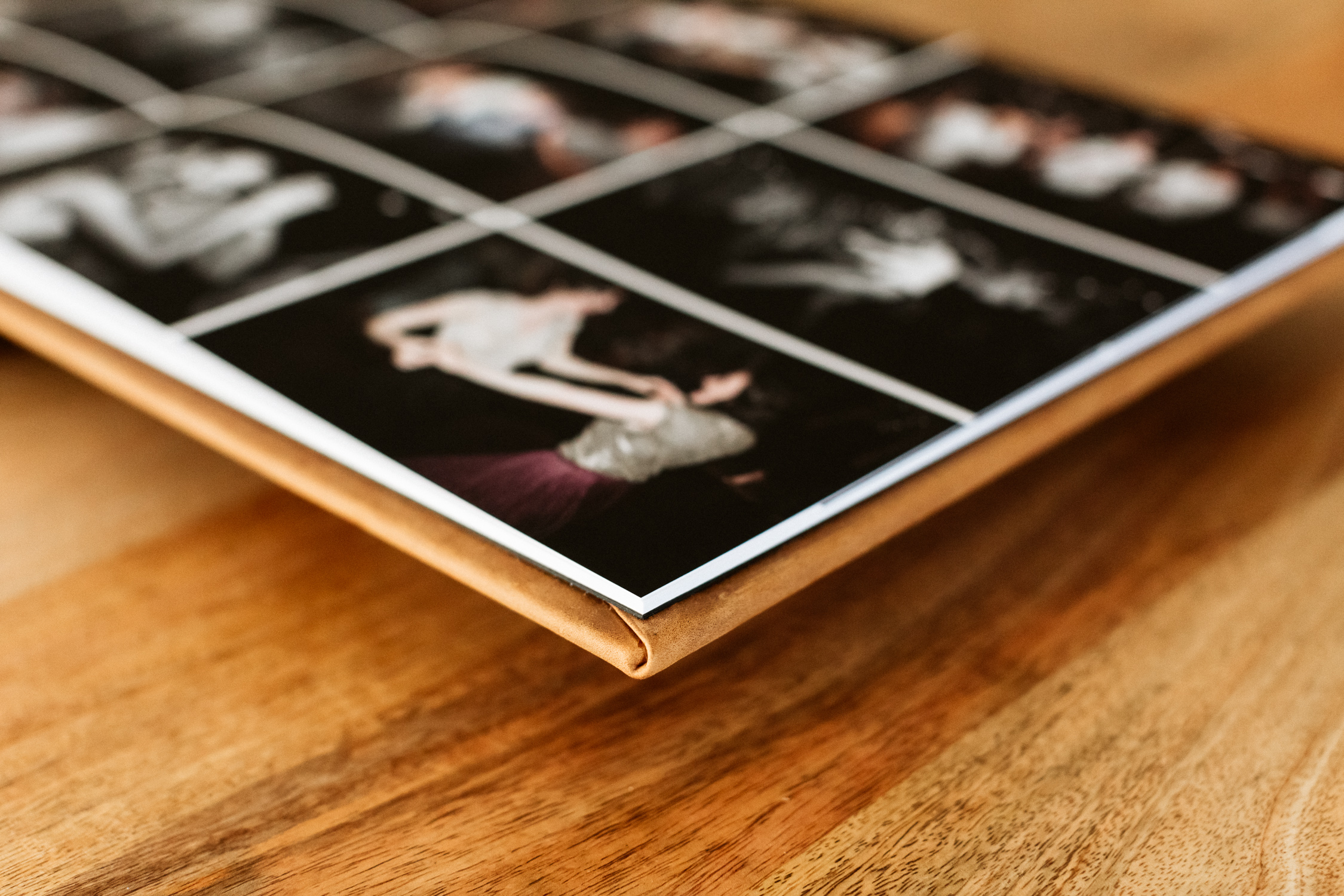 12x12 American Honey Leather Album with Blind Embossing | visionart
