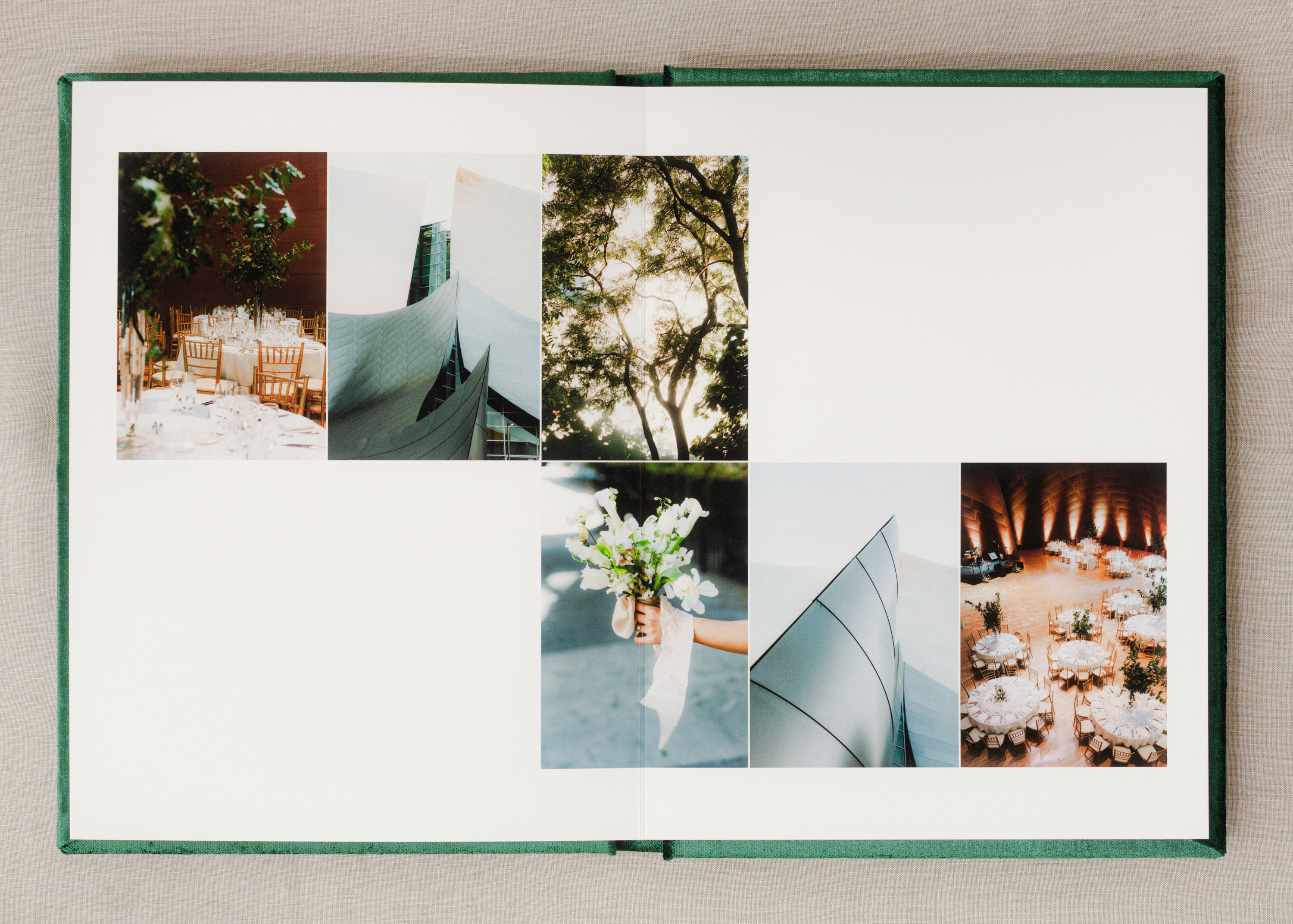 9x12 Velvet Emerald Green with Blind Emboss | visionart