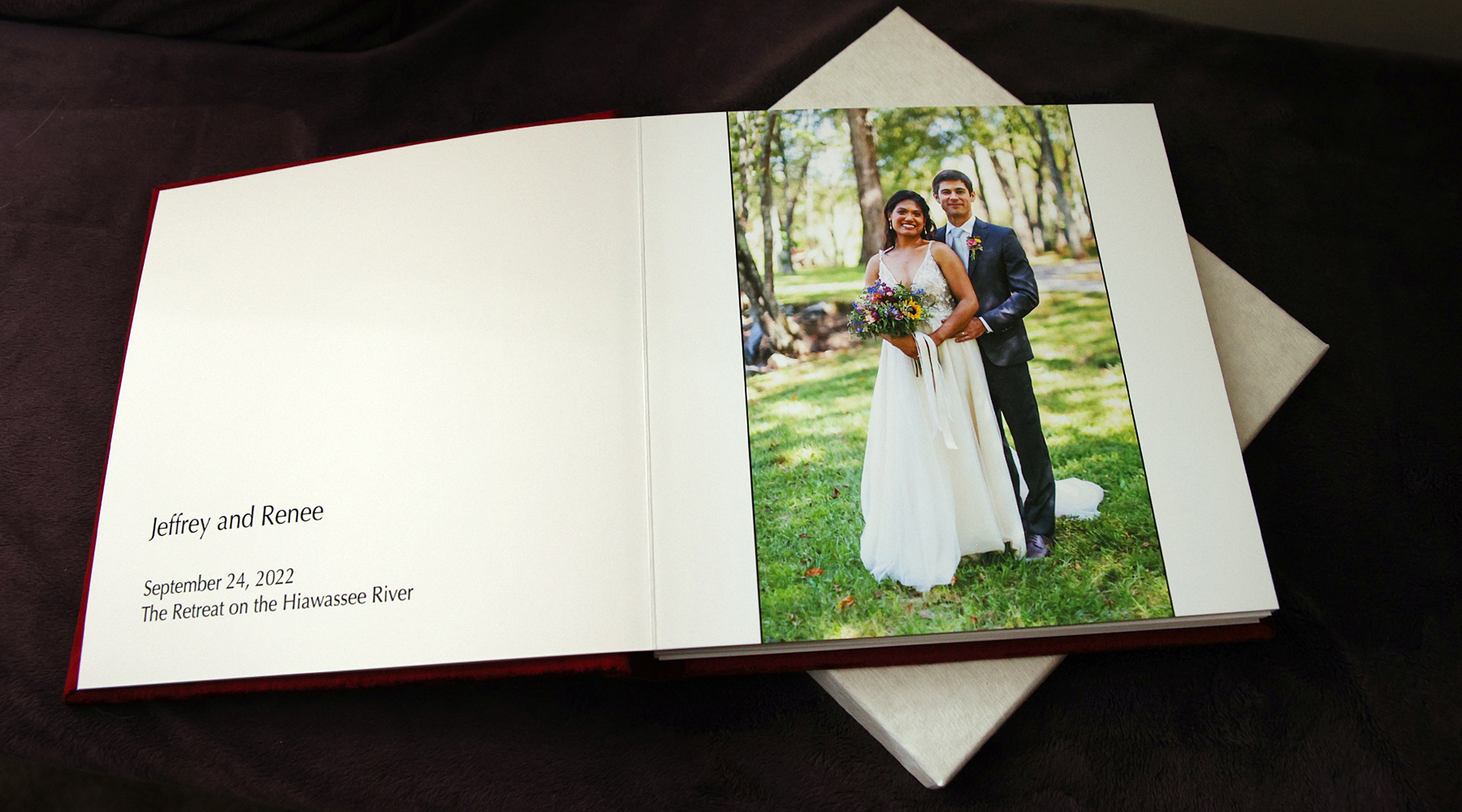 Red Velvet 10x10 for Jeffrey and Renee | Wedding at The Retreat on the ...