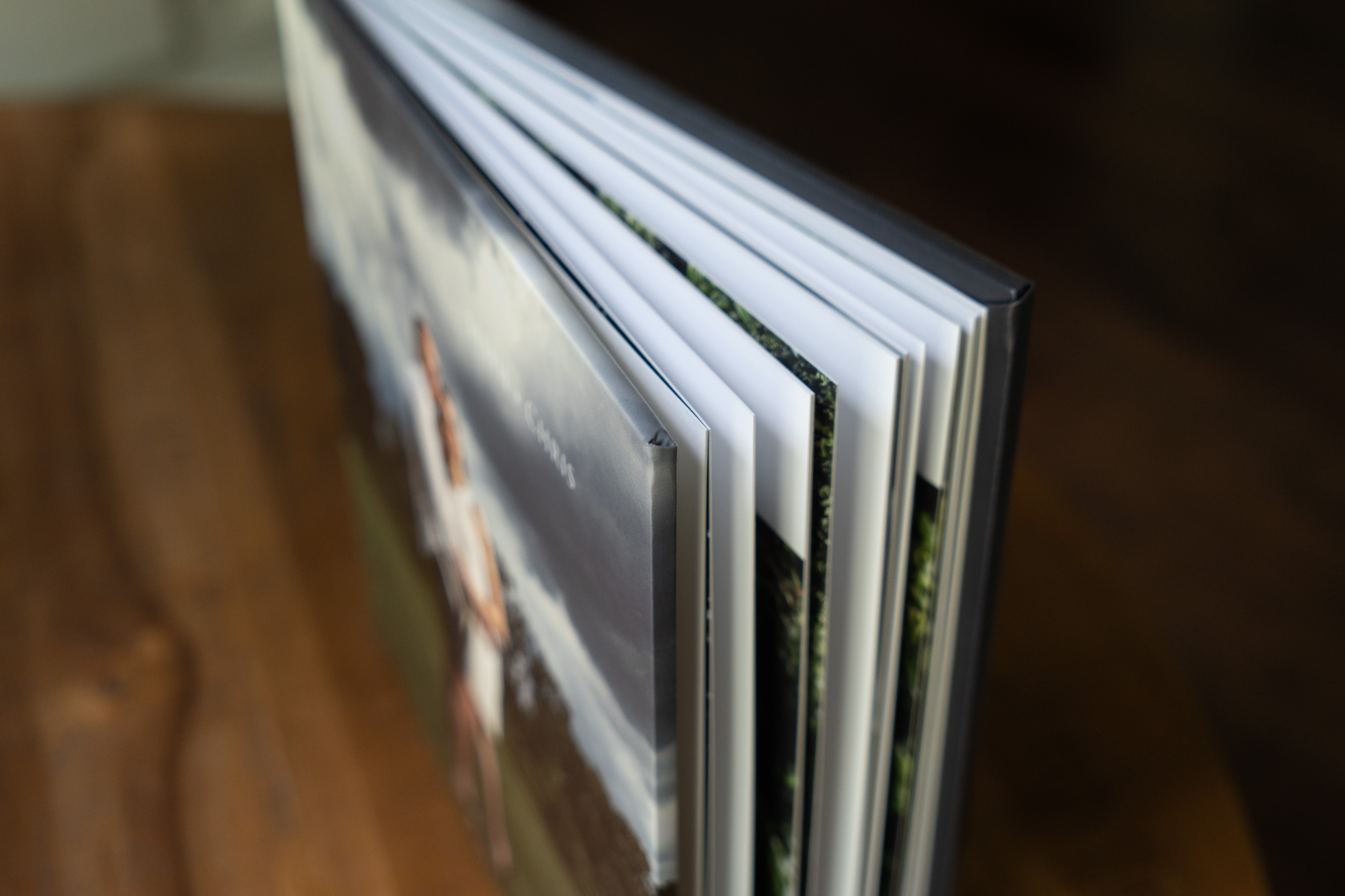 10x10 Photo Cover Vineyard Engagement Book | visionart