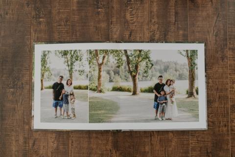 12x12" Fine Art Album with Photo Cover | visionart