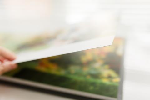 10x10 Soda Pop Coated Book Cloth with Rose Gold Debossing and Thin ...