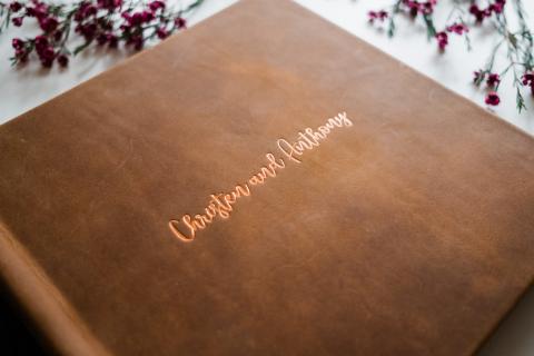 10x10 Original Photo Book with Full Grain Leather Cover | visionart