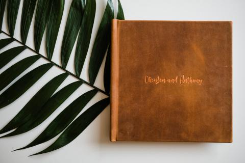 10x10 Original Photo Book with Full Grain Leather Cover | visionart